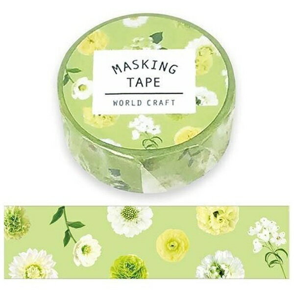 ■可愛いデザインを集めたマスキングテープです。サイズ：幅15mm × 長さ7m