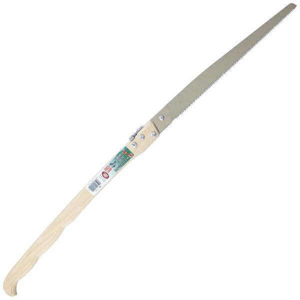 果樹全般から庭木の剪定まで幅広く使用出来ます。スムーズな切味と切口の綺麗さが特長です。折畳んで収納が出来ます。■仕様・規格衝撃焼入れ無電解ニッケルメッキ刃長（mm）：330全長（mm）：835刃ピッチ（mm）：3■材質刃：SK材柄：木■質量...