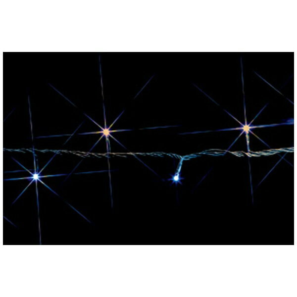 ツリーへの巻付けなど定番イルミネーション（5m ）白・電球色