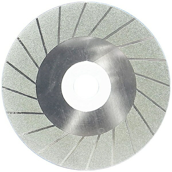 片山利器のダイヤホイルゼブラ100です。外径100mm、内径20mmで、15mmリングが付属します。ゼブラタイプの研磨ホイールです。