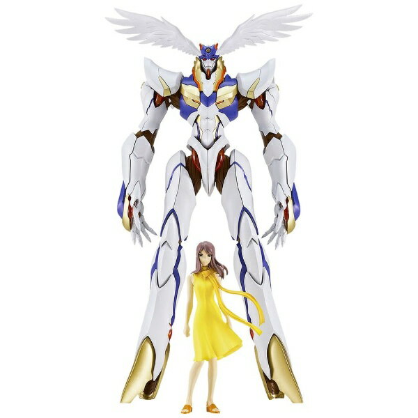 美と神秘に彩られたプラモデル「MODEROID ラーゼフォン」アニメ『ラーゼフォン』より、主人公・綾人が搭乗する巨大ロボット「ラーゼフォン」がMODEROIDでプラモデル化！■頭頂高約195mm。各関節可動。■パーツを差し替えることで翼の開...