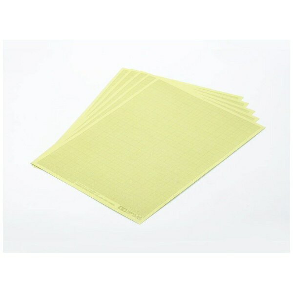 塗装作業に便利な使いやすいマスキングシール RCカーやスケールモデルなどの塗装作業に便利なマスキングシールです。耐溶剤性に優れ、塗料を重ね塗りしてもノリ残りしにくいのも特徴。シールを切る際の目安になるマス目を印刷した1mm方眼タイプ。プラバ...