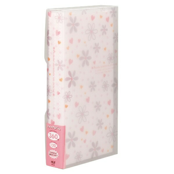 ●アルバムをキレイに保存できる透明PP製ケース付●E・Lサイズ、ハイビジョンハガキサイズ、パノラマサイズの写真が収納できます■本体サイズ（高さ・幅・奥行）：200×160×32mm■色：ピンク■収納枚数：360枚（ELサイズのみの場合）、1...