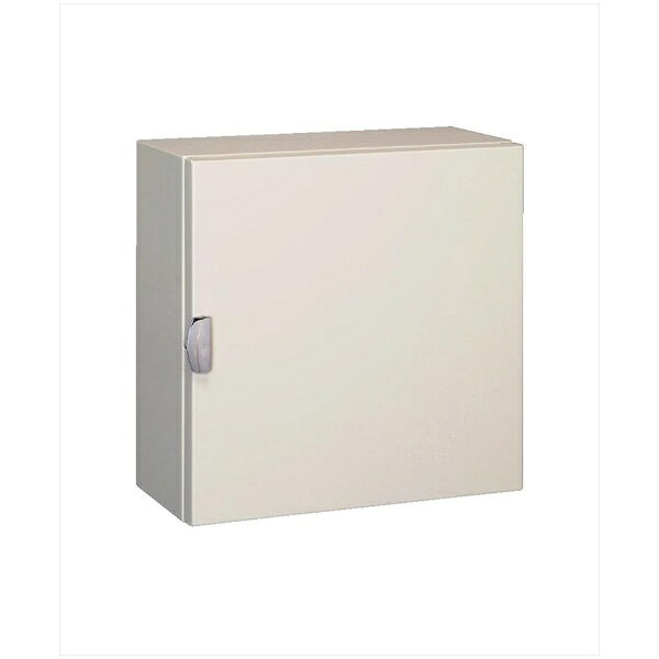 ●【画像は代表品番です】●ラッチ錠付・パッキン付●鉄板製●屋内用 露出形●保護構造： IP4X●取付基板： 鉄製基板 1.6mm/方眼目盛付●本体色： ベージュ（マンセル5Y7/1）●外形寸法タテ×ヨコ×200×150×120●ハンドル： ...