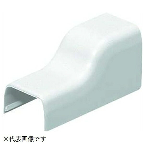 ●入数（個）: 10●色: カベ白●規格: 1号●寸法B/L/H/h（mm）: 19.2/45/21.5/11.5●コーナージョイント●Eモールの蓋の上からかぶせるだけで取り付けられます。●Eモール（中仕切付）に合わせ、中仕切が取り付けられ...