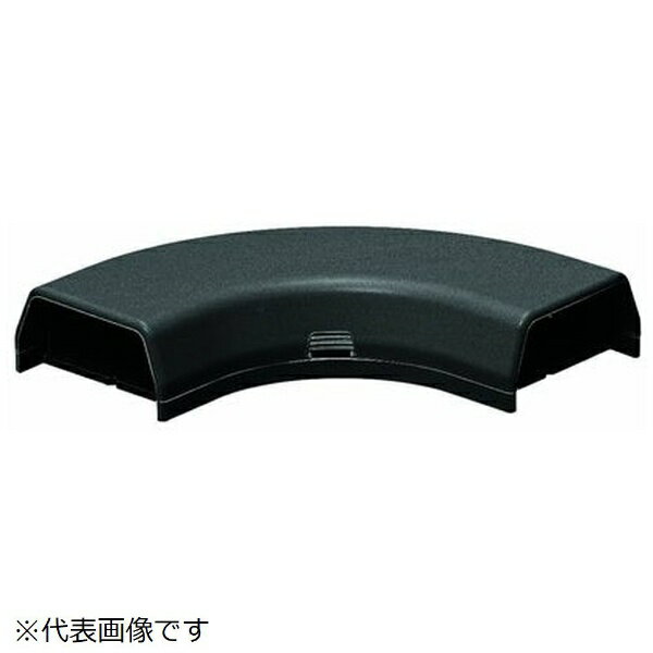 ●入数（個）: 10●色: ブラック●規格: 2号●寸法B/L/H（mm）: 23.4/65/11.9●屋外・屋内兼用●大曲ガリ●ケーブルの曲げ半径30mmが確保されるので光ケーブルや同軸ケーブルの配管に最適です。