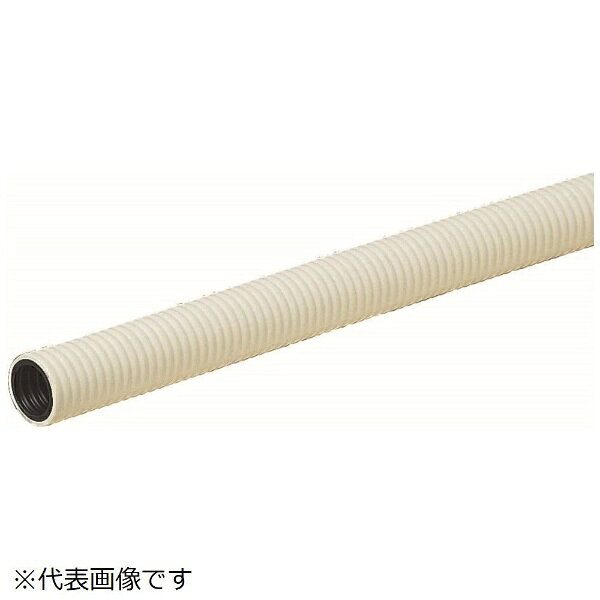 ●入数（巻）： 1●色： ミルキーホワイト●外径（φDmm）： φ36.5●近似内径（φdmm）： φ28●長さ把（m）： 30●重量把（kg）： 13●適合付属品タイプ： ワンタッチ型、防水型、ビス型●耐候性に優れた二層管です。●黒色は更...