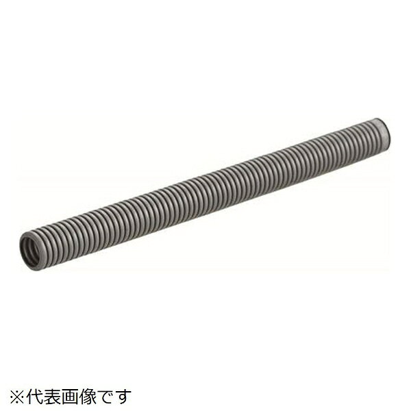 ●入数（巻）： 1●長さ（m）： 50●色： グレー●外径（mm）： φ30.5●近似内径（mm）： φ22●重量（kg）： 約7●適合付属品タイプ： Gタイプ、ワンタッチ型、ビス型、クイックタイプ●PF単層波付管●※耐候性（紫外線）劣化が...