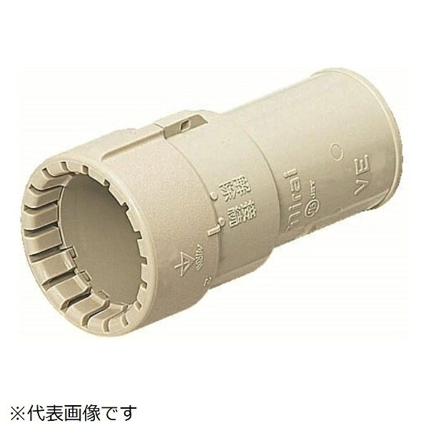 ●入数（個）： 1●色： ベージュ●Gタイプ●適合管： PF管54⇔VE管54（MF、MFXは除く）●サイズ（φD1/φD2/L）： 78/68/147.5●Oリングを使用すれば、防水型にできます。（※PF管はミラフレキSSをご使用ください。）