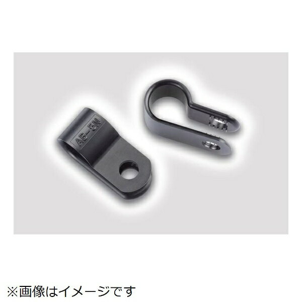 ●入数（個）： 20●色： 黒●屋内用●使用温度範囲（℃）： -40〜85●耐候グレード●固定時の内径φ（mm）： 7.5●適用ビス： M4●材質： 66ナイロン●結束バンドを使用せず、素早く簡単に配線の固定が可能な配線固定具「ナイロンクリ...