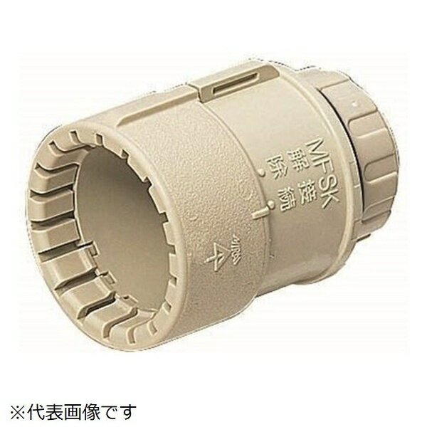 ●入数（個）: 10●色: ベージュ●適合管: ミラフレキSS28●適合ノック径: φ34●電線管の呼び: 28（31）●ネジの呼び: G1●Gタイプ●防水型（ミラフレキSS専用）●接続も解除も一発でOK！●キャップ付ですから、トロ侵入があ...