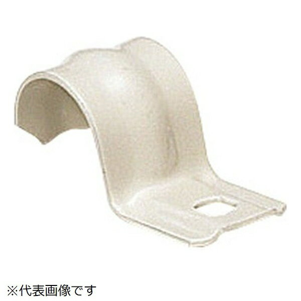 ●入数（個）： 50●色： ベージュ●適合管： VE14●寸法φD/B/L/P/d1/d2（mm）： 18/20/40.6/22/5/6.5●ステンレス製●VE管用コーティングステンレスサドル●木ネジ1本で固定できます。