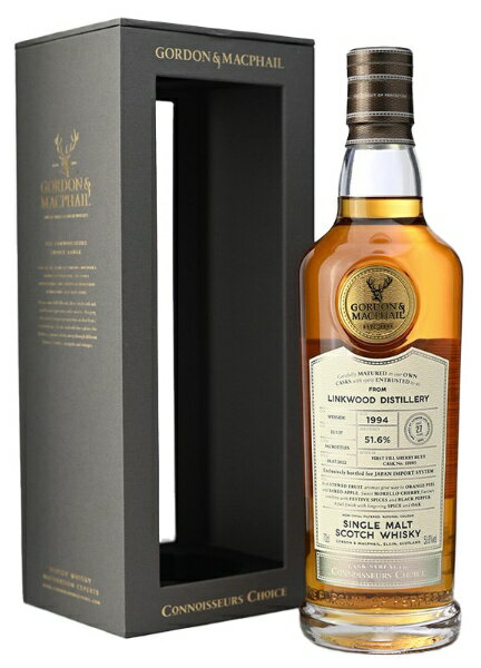 容量：700ml　度数：51.6度　カスクタイプ：ファーストフィルシェリーバット＜テイスティングノート＞煮込んだフルーツのアロマからオレンジピールや焼きリンゴへと移り変わる。甘いモレロチェリーの風味がクリスマススパイスやブラックペッパーと混...