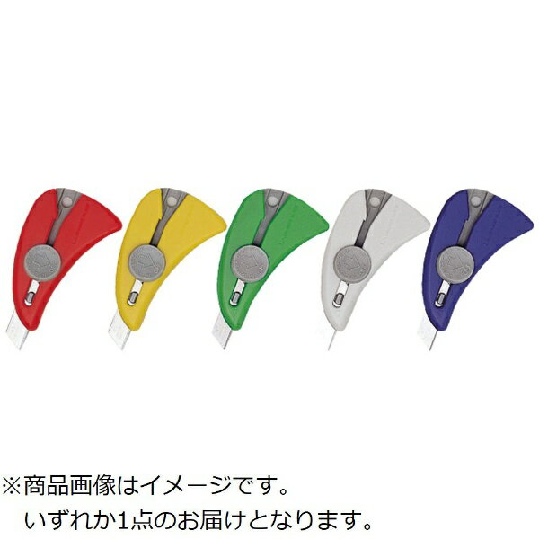 ワンタッチで刃が出るクイックナイフ。小型で携帯に便利。ビビットカラー。※替刃式。適合本体/適合替刃：BQ-11P刃入数：クイックナイフ刃×1枚包装形態：透明袋サイズ(mm)：55×105×14重量(g)：12
