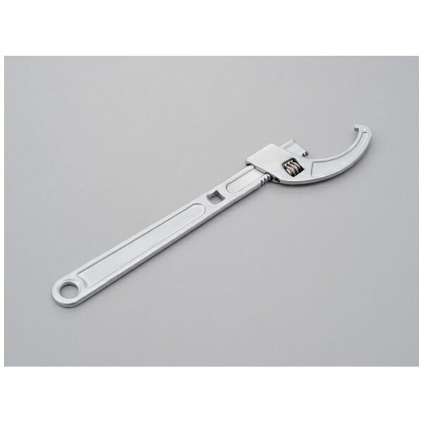 幅広いサイズに適合する！スリムなヘッドで使いやすい。サスペンションやステアリングシャフトのリングナットスパナ。φ35〜φ75まで対応。スパナ外径をスリムにし、せまい部分での作業性を向上させました。先端の厚みも4.5mmと薄いためほとんどの車...