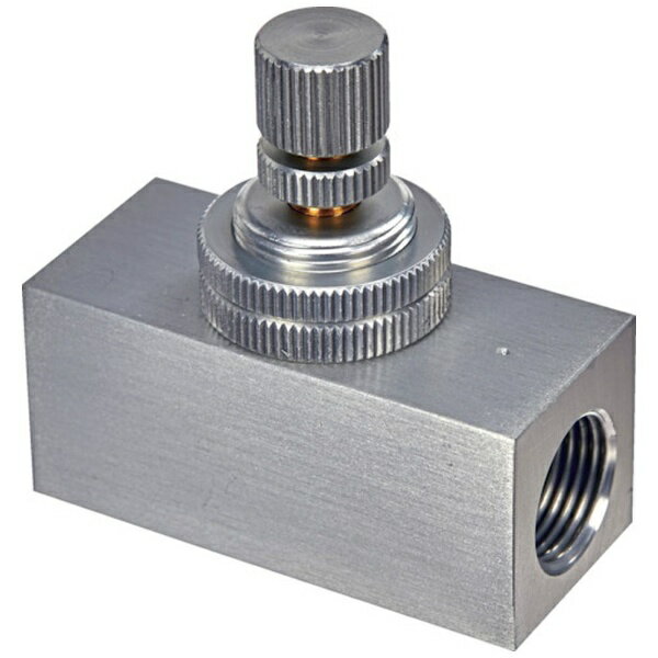 ■小型アクチュエータ用流量調整付のスピードコントローラです。■メーターイン・メーターアウトとして使用できます。【仕様】・接続口径： Rc1/8・使用圧力（MPa）： 0〜1・使用流体： 空気・流体温度（℃）： 5〜60【材質／仕上】・アルミ...