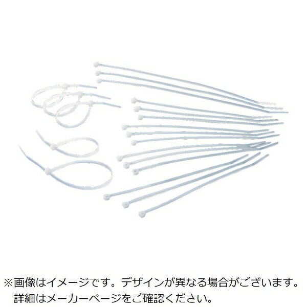 ■主に屋内での結束に適した汎用性の高いタイプです。【用途】・電線ケーブルの固定や結束に。・屋内使用に最適です。【仕様】・色： 白・幅（mm）： 7.8・長さ（mm）： 730・最大結束径（mm）： 219・引張強度（N）： 2146・一度締...