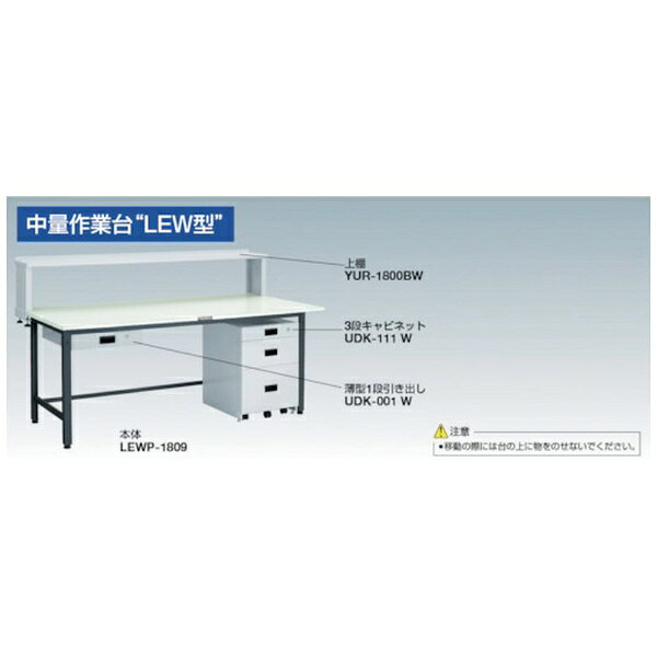 ■主要部が溶接構造のため強度の優れた作業台です。■ポリ化粧天板を使用し、表面は滑らかで、ソフトな光沢があり清潔感を保持し、耐水性・防汚性にも優れています。■棚板金具を付けると中棚の取り付けも可能です。【仕様】・天板材質： ポリ化粧・間口（m...