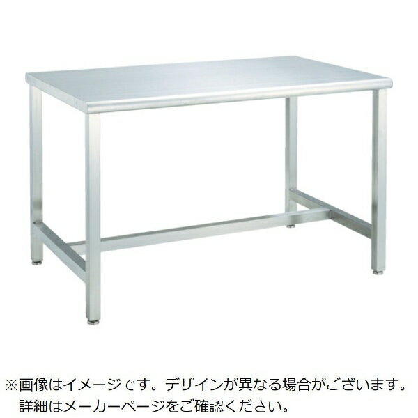 ■天板の間口方向はR曲げ加工しているため、ほこりがたまりにくくなっています。■溶接一体型です。【仕様】・間口（mm）： 1800・奥行（mm）： 900・高さ（mm）： 750・アジャスターねじサイズ： M12×1.75・ヘアーライン仕上げ...