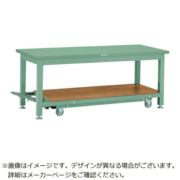 ■本体は構造用鋼管、圧延鋼材で、接続部分はすべて溶接で接合しています。■簡単な踏み込み動作で、作業台が持ち上がり、移動ができます。■合板天板を使用し、衝撃・振動・騒音が軽減されます。また表面が強く、耐湿性に優れています。■収納時はペダルが折...