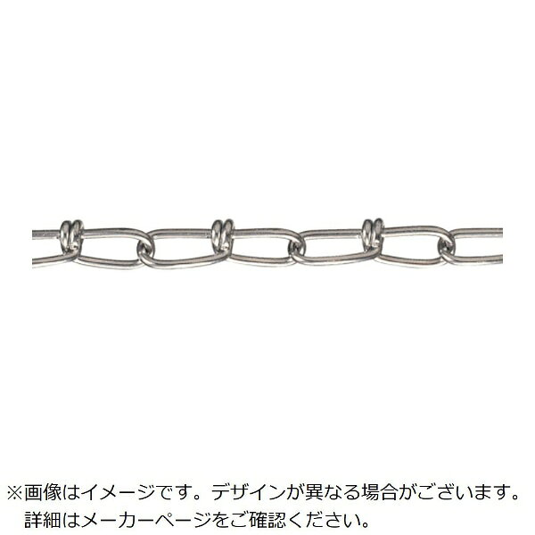 ■ステンレス製でさびにくく、耐久性に優れます。■複雑な曲げ形状により溶接なしで安定した強度が得られるチェーンです。【仕様】・10Mのカットチェーンです。