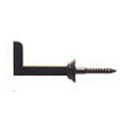 掛軸を床間にかけるときに使用します。素材：亜鉛ダイキャスト黒塗装小/17mm