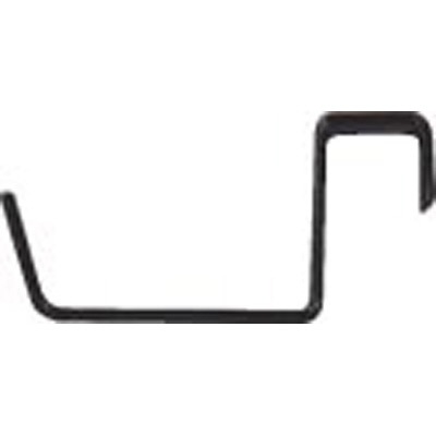 団地サイズ額受鴨居カラー：黒色素材：鉄仕上げ：黒色塗装仕上げ入り数：1組受幅け30mm鴨居幅30mmに対応