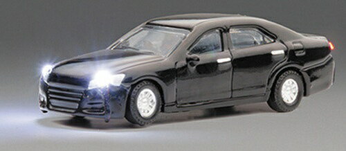 日本形の自動車をイメージしたフリーランスのミニカーに点灯するヘッドライト・テールライトを標準装備。■運転手人形1 体搭載済。一般的なセダンをイメージ。車体色は銀。日本形の自動車をイメージしたフリーランスのミニカーに点灯するヘッドライト・テー...