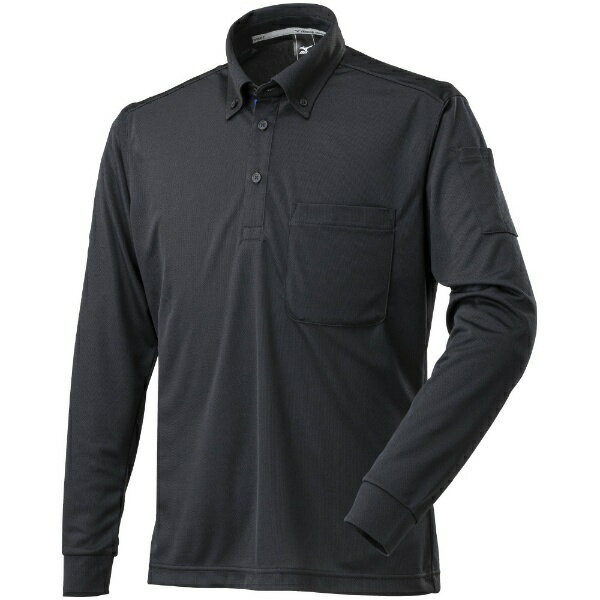 吸汗速乾素材ナビドライを使用したボタンダウンポロシャツ■吸汗速乾素材採用■ミズノデオドラントテープ■ダイナモーションフィット動的機能裁断・機能素材選定など、運動時の動きやすさを追求したウエア設計。■素材ポリエステル100％■※こちらユニセッ...