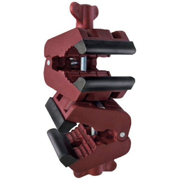 ■マルチクランプダブルタイプ（固定式）です。【用途】・パイプや単管の仮止めに。【仕様】・締付力： 150kg