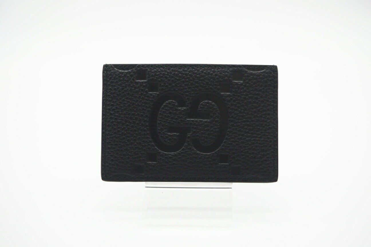 ■ブランド名 GUCCI グッチ ■品名 マキシGG カードケース ■シリアル 416 ■型番 812681 ■カラー系統 ブラック ■サイズ W約12cm x H約8cmx D約0.5cm ■重さ 45g ■素材 レザーグレインレザー ■...