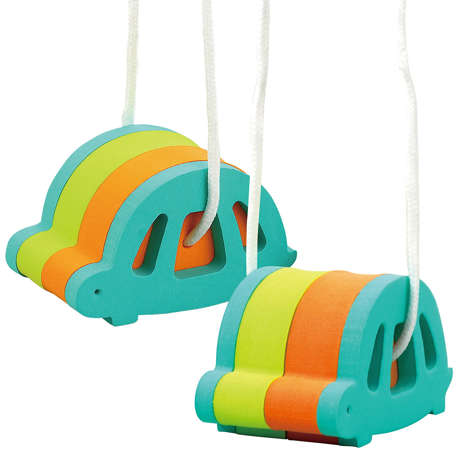 裏面にも乗れる！ 室内でも遊べる！ サイズ：65×110×65mm、ひも：約1.3m セット内容：本体×1 重量：84g 材質：EVA ソフトぽっくり かめ（運動会 表彰・景品 幼児 キッズ 子供 おもちゃ 知育玩具 クリスマスプレゼント ...