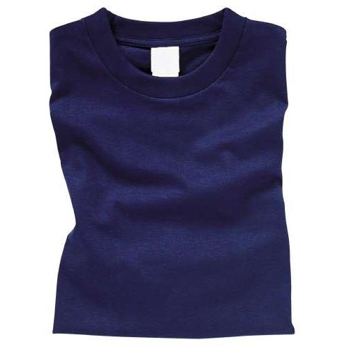 身丈：740mm、身巾：550mm、袖丈：220mm綿100％、コーマ150g/m2 カラーTシャツ(ヘビーウェイト) L ネイビー（版画 孔版 オリジナルTシャツ）