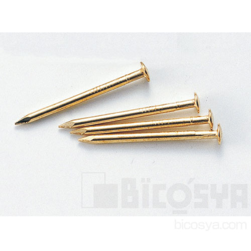 しんちゅう釘 32mm40本組 しんちゅう釘 32mm40本組（紙工作・パーツ パーツ・金具）