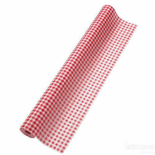 サイズ：95cm幅×10m 材質：不織布 カラー不織布10m巻 95cm幅 ギンガムチェック赤（運動会 制作素材）