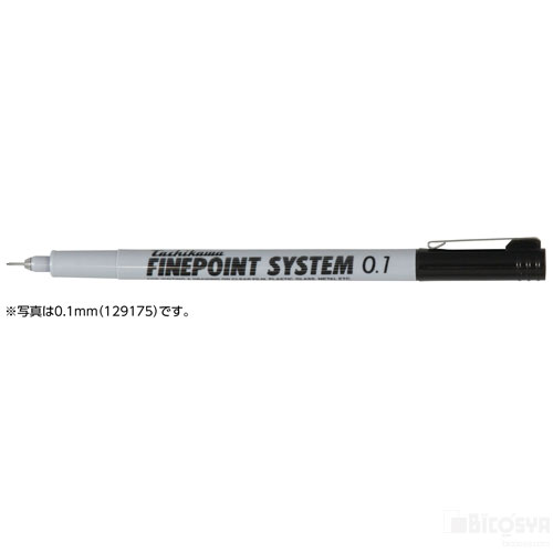 スムーズな描き味、スマートなラインが最後まで持続！細かな表現ができる極小サイス登場 サイズ：10×10×140mm セット内容：本体のみ 重量：10g 材質：プラ 包装形態：− タチカワファインポイントシステム(油性ペン) 0.05（デザイ...