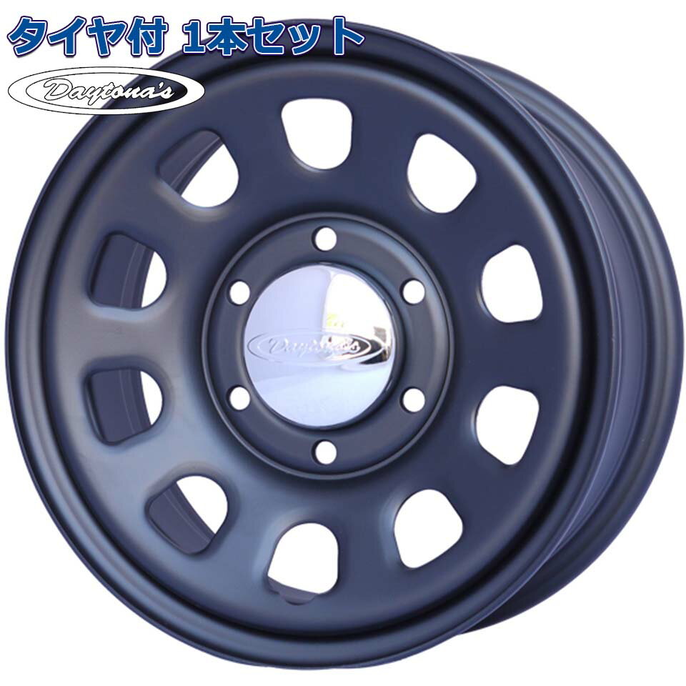 商品情報新品 タイヤホイールセット 1本価格ホイールDAYTONAS G2 マットブラックサイズ16-6.5J穴数/PCD6/139.7インセット+38mmハブ径110mmナット座面テーパー材質/構造スチール製備考タイヤZELDA VANC...