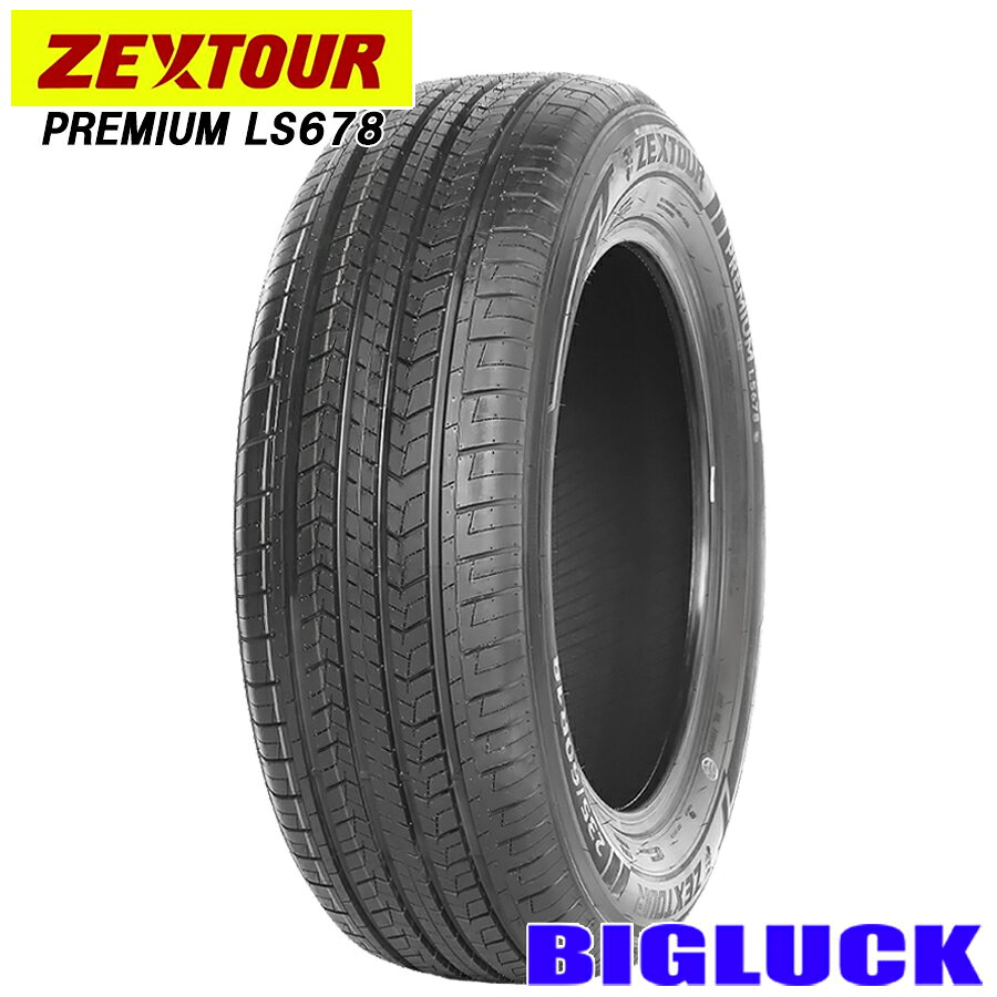 商品情報　新品 サマータイヤ 2本セット　メーカー：ZEXTOUR　シリーズ：PREMIUM LS678 　サイズ：235/60R18 107V XL　製造年：2026年製　　　　　トレッドパターン：対称　　パターン：コンフォート　回転方向...