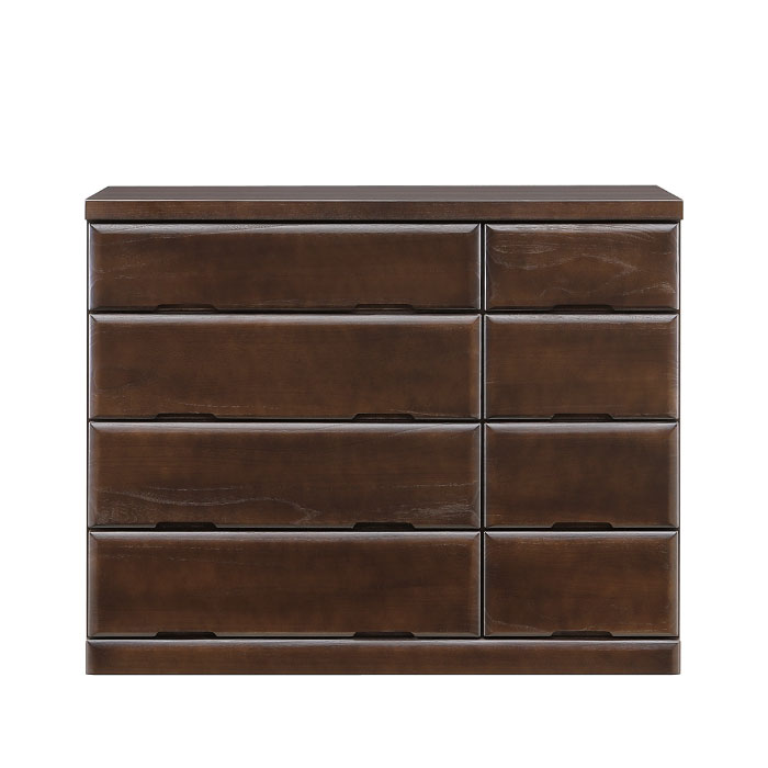 　商品番号 　CH-SWD-MAX-120L 　商品名 　送料無料　120ローチェスト　2色対応　ダークブラウン　ライトブラウン　桐 　サイズ（mm表示） 　幅1180×奥行450×高さ940 　材質 　引出し表面：桐材 　生産国 　日本製...