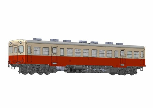 PLUM HOゲージ 小湊鐵道 キハ200形 前期型 1/80スケール ボディ着色済み 未組立プラキット PP099 千葉の里山を元気に走る、どこか懐かしいクリームとオレンジの気動車・キハ200形をプラスチックキットで製品化しました。 ※画...