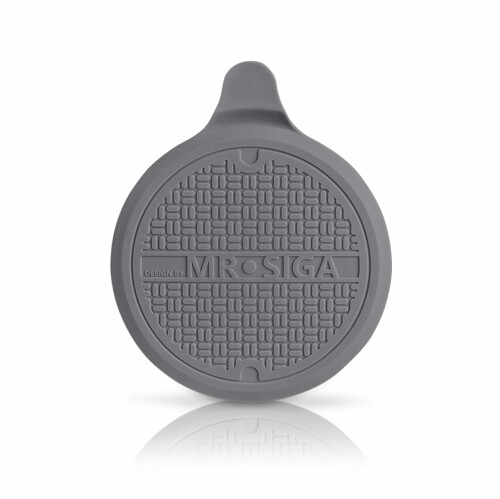 MR.SIGA シリコンバスタブストッパー グレー 風呂栓、シャワー、シンク用排水口カバー 直径約13cm 汎用サイズ:5.1インチ(約13cm)の直径はほとんどの排水口にフィットし、バスルームのシンク、バスタブ、キッチンの排水口などにピッ...