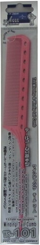 YSPARK(ワイエスパーク) Y.S.PARK (ワイエスパーク) ワインディングコーム YS-101 ピンク ヘアブラシ 1個 商品サイズ (幅×奥行×高さ) :37mm-2mm-260mm 内容量:1本 テールコームの基本形。 プラッ...