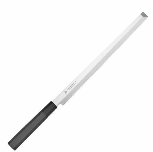 片岡製作所 燕 Made in TUBAME JAPAN 蛸引 300mm 刃渡:300mm 刀身:モリブデン・バナジウム鋼、ハンドル:ノバロンAGZ330(銀系無機抗菌剤)入りエラストマー樹脂 生産国:日本 刀身には刃物鋼では最高級のモリ...