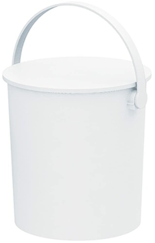 JEJアステージ(JEJ Astage) 座れるバケツ フェルマー ホワイト 20L インテリア雑貨 おもちゃ収納 アウトドア 耐荷重150kg 幅34×奥行33.5×高さ33.3cm 原産国:日本 商品サイズ(約):幅34×奥行33.5×...