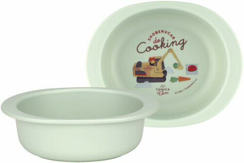 スケーター(Skater) ベビー食器 小鉢 子供用 5ヵ月頃〜 抗菌 プラスチック製 290ml トミカとトム XP24AG-A サイズ:幅13.4×奥行10.6×高さ4.3cm 5ヵ月頃〜子供用食器/AG+銀イオン抗菌剤練り込み加工 電...