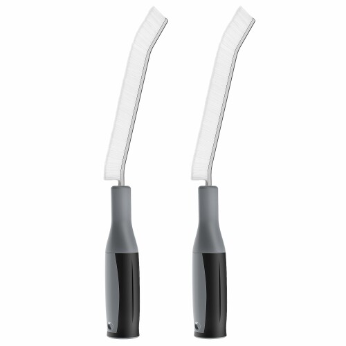 MR.SIGA 隙間クリーニングブラシ 2本入り 窓サッシ・タイルの継ぎ目・狭い箇所の掃除に最適な多機能ブラシ 隙間掃除ブラシ:隙間、コーナー、継ぎ目など届きにくい場所を効率よく掃除できるように設計されています。コシのある毛先が狭い隙間の底...