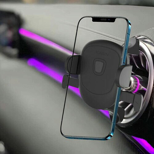 車載ホルダー クリップ式 スマホホルダー 360度回転 固定 エアコン吹き出し口用 スマホスタンド 携帯 スマートフォン 落下防止 片手脱着 取り付け簡単該当 ベンツ gla200glc260c260e300a200l、フォードマスタング、...