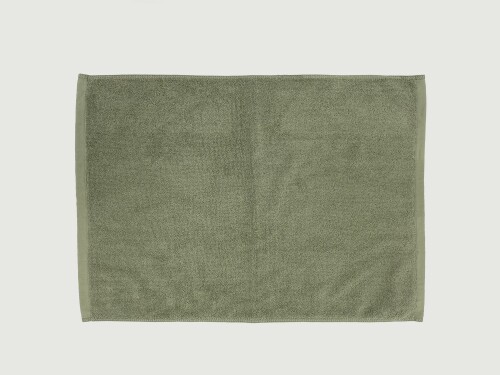 タオル織バスマット 45×60cm グリーン 吸水性が高い綿100% 使いやすい 商品コード34080619341商品名タオル織バスマット 45&times;60cm グリーン型番2006サイズ600&times;450&times;5mm...