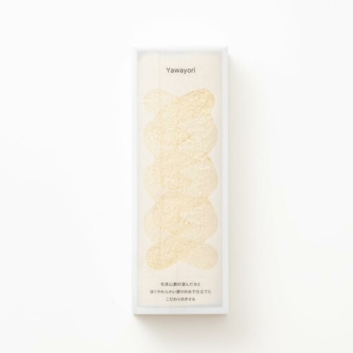 ツバメタオル ギフト Yawayori フェイスタオル 長め ヘアドライ 綿100％ オーガニック 日本製 泉州タオル 明治45年創業 老舗メーカー プチギフト 約33×100cm 約108g ペールイエロー 【”独自糸”だから、丈夫でふわ...