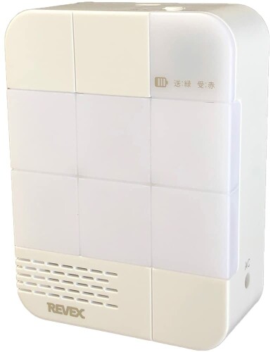 リーベックス(Revex) ワイヤレス チャイム インターホン XPNシリーズ 受信機 増設用 受信チャイム 6カ所呼び出しチャイム 病院 介護 子育て XPN1700 サイズ(約):7.1×9.6×3.1cm、本体重量(約):87g(電池...